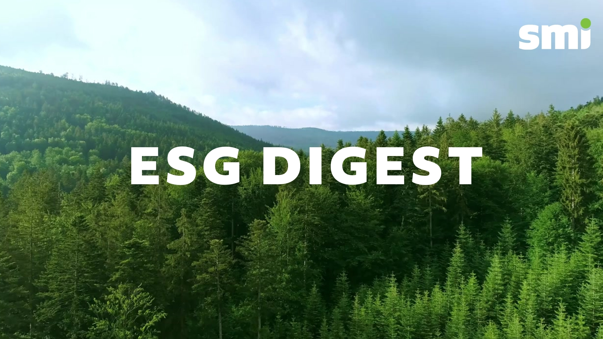 SMI ESG DIGEST