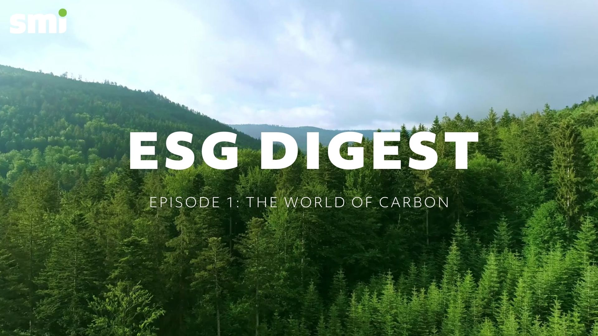 ESG DIGEST: EPISODE ONE - CARBON